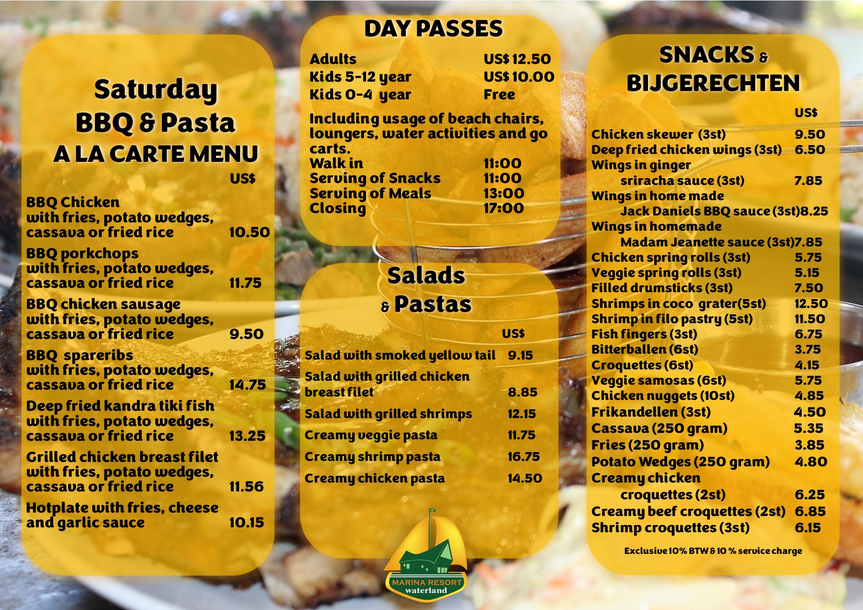 Pavilion Bar & Restaurant – Waterland Marina & Resort